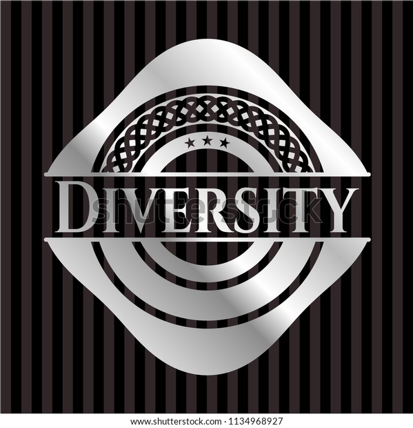 Diversity Silver Badge Stock Vector (Royalty Free) 1134968927 ...