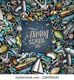 43,110 Cartoon diving background Stock Illustrations, Images & Vectors ...