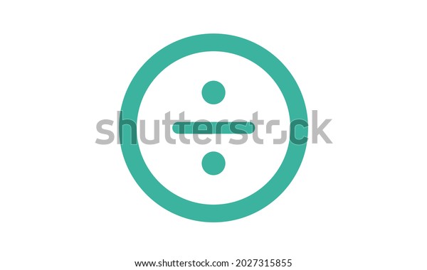 Vector de iconos de división. Dividir: vector de stock (libre de ...