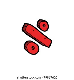 Vektor Stok Division Symbol Cartoon (Tanpa Royalti) 78807346 | Shutterstock