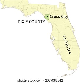 21 Dixie county map Images, Stock Photos & Vectors | Shutterstock