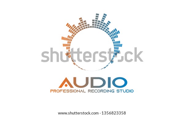 Dj Logo Recording Studio Emblem Audio Stock Vector (Royalty Free ...