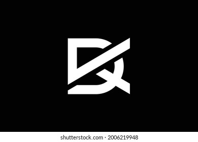 Dk Letter Logo Design On Luxury 库存矢量图（免版税）2006219948 | Shutterstock