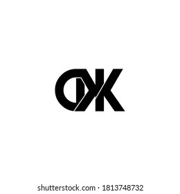 Dkk Letter Original Monogram Logo Design Stock Vector (Royalty Free ...