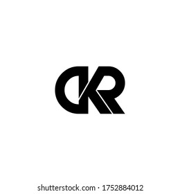 Dkr Letter Original Monogram Logo Design Stock Vector (Royalty Free ...