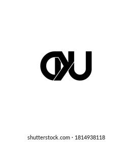 Dku Letter Original Monogram Logo Design Stock Vector (Royalty Free ...