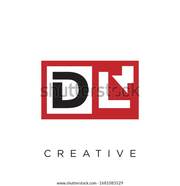 Dl Logo Design Symbol Icon Stock Vector (Royalty Free) 1681083529 ...
