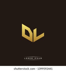 Dl Logo Letter Initial Logo Designs Stock Vector (Royalty Free ...
