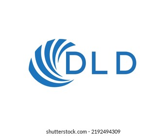 Dld Letter Logo Design On White Stock Vector (Royalty Free) 2192494309 ...