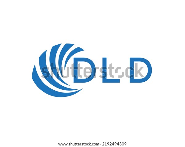 Dld Letter Logo Design On White Stock Vector (Royalty Free) 2192494309 ...