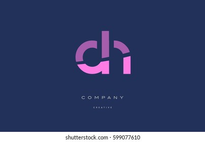 Dn D N Pink Blue Pastel Stock Vector (Royalty Free) 599077610 ...