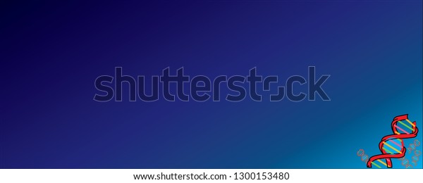 Dna Double Helix Stand Structure Wall: vector de stock (libre de ...