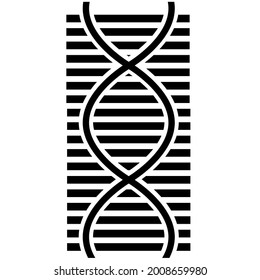Dna Double Helix Vector Icon Stock Vector (Royalty Free) 2008659980 ...