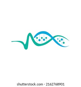 Dna Helix Logo Design Vector Stock Vector (Royalty Free) 2162768901 ...