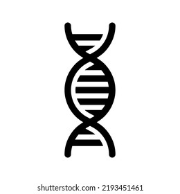 Dna Icon Science Sign Vector Illustration Stock Vector (Royalty Free ...