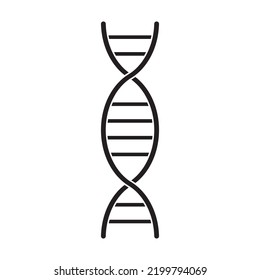 Dna Icon Vector Dna Sign Symbol Stock Vector (Royalty Free) 2199794069 ...