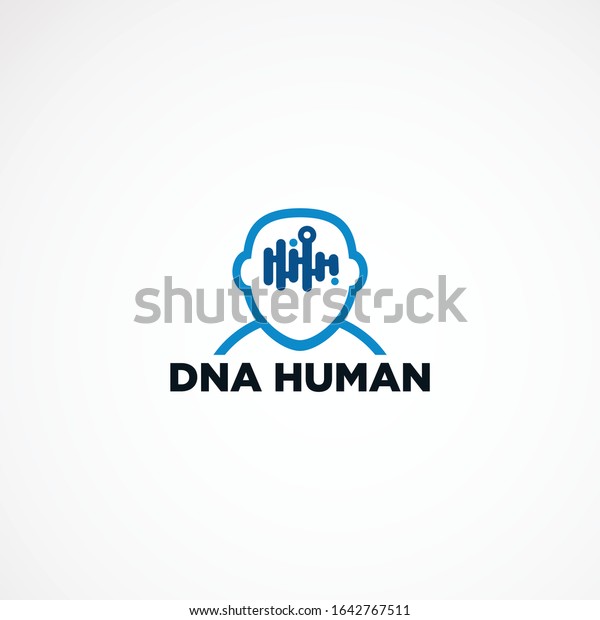 Dna People Logo Design Concept Element Stock Vector (Royalty Free ...