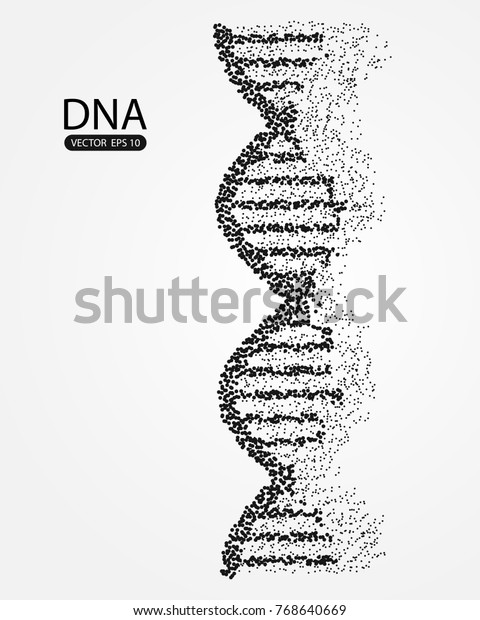 Dna Point Scales On Gray Background : image vectorielle de stock (libre ...