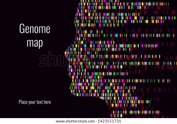 Dna Test Infographic Vector Illustration Genome Stock Vector (Royalty ...