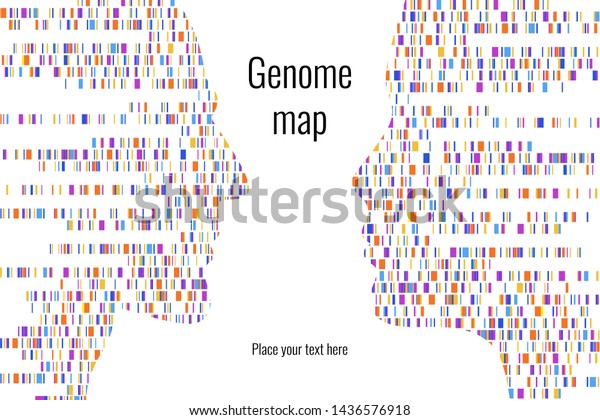 Dna Test Infographic Vector Illustration Genome Stock Vector (Royalty ...