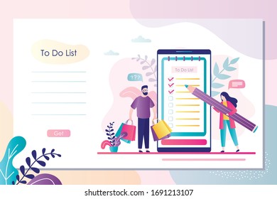 Do List Printable Banner Template Female: เวกเตอร์สต็อก (ปลอดค่า ...