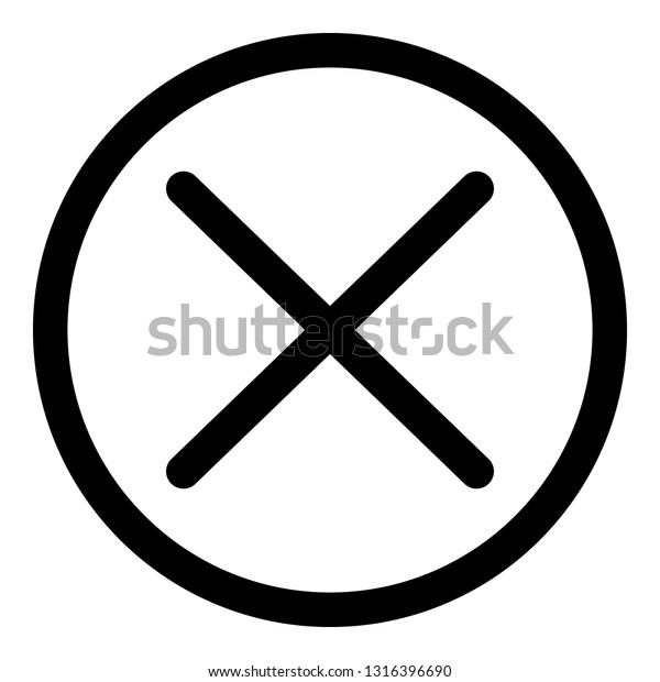 Do Not Dry Clean Icon Outline Stock Vector (Royalty Free) 1316396690 ...