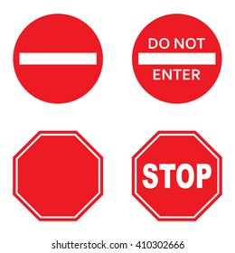 76,794 Red circle stop sign Images, Stock Photos & Vectors | Shutterstock