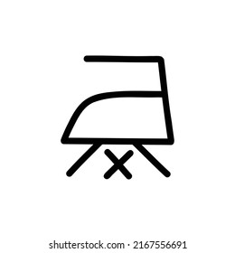 Do Not Iron Steam Symbol Doodle: เวกเตอร์สต็อก (ปลอดค่าลิขสิทธิ์ ...