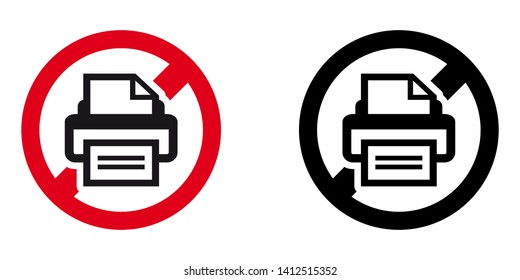 Do Not Sign Print Red Black Stock Vector (Royalty Free) 1412515352 ...