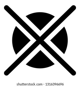 Do not wash symbol.ai Royalty Free Stock SVG Vector