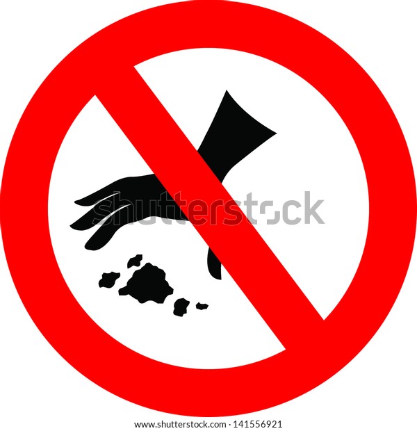 Do Not Waste Vector Stock Vector (Royalty Free) 141556921
