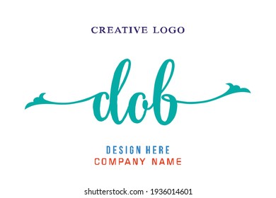 34 Dob letter Images, Stock Photos & Vectors | Shutterstock