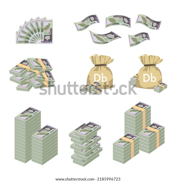 Dobra Vector Illustration Huge Packs Money Stock Vector (Royalty Free ...