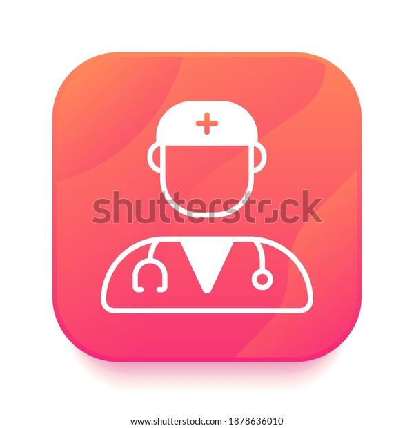 Doctor App Logo Design Colored Doctor Stock Vector (Royalty Free ...