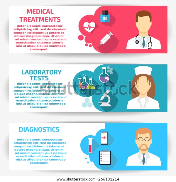 Doctor Banner Stock Vector (Royalty Free) 266131214