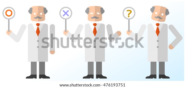 Doctor Do Not Know Answers Correct Stock Vector (Royalty Free ...