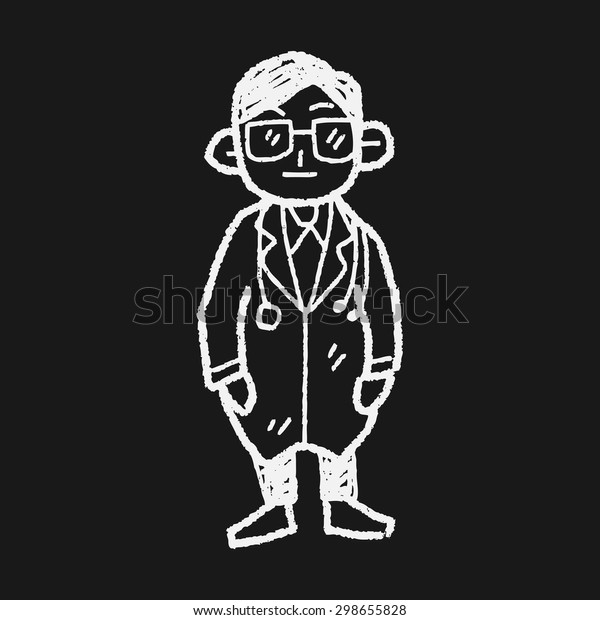 Doctor Doodle Stock Vector (Royalty Free) 298655828 | Shutterstock