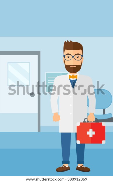 Doctor First Aid Box Stock Vector (Royalty Free) 380912869