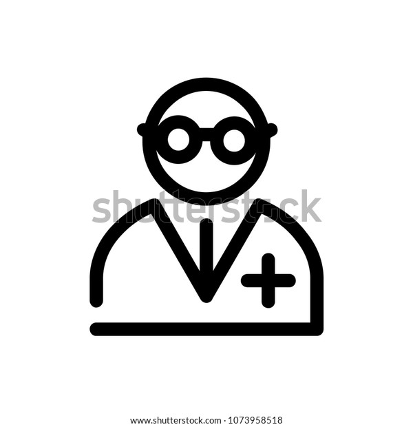 Doctor Icon Concept Available Vector Linear Stock Vector (Royalty Free ...