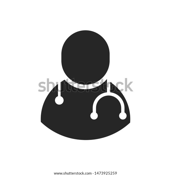 Doctor Icon Logo Vector Design Stock Vector (Royalty Free) 1473925259 ...