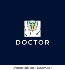 Doctor Logo Design Vector Template Stock Vector (Royalty Free ...
