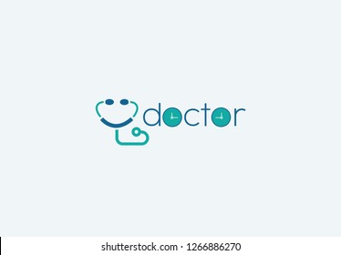 Doctor Logo Vector Stock Vector (Royalty Free) 1266886270 | Shutterstock