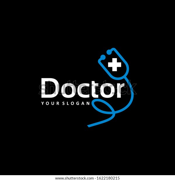 Doctor Logo Vector Image Stock Stock Vector (Royalty Free) 1622180215 ...