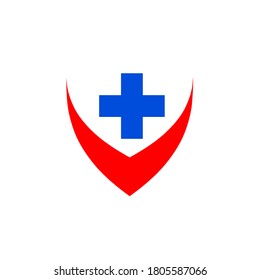Doctor Plus Illustration Vector Logo Design Stock Vector (Royalty Free ...