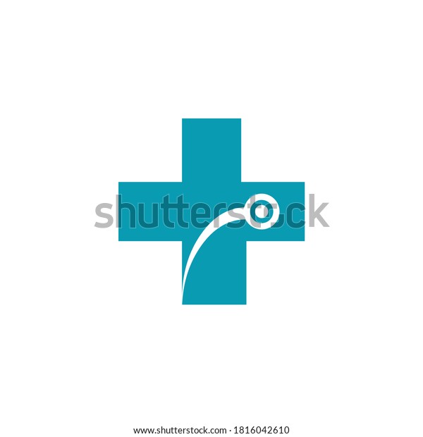 Doctor Plus Logo Illustration Design Pharmacy Stock Vector (Royalty ...