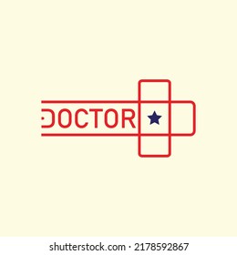 Doctor Plus Sign Design Template Stock Vector (Royalty Free) 2178592867 ...
