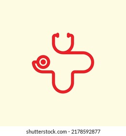 Doctor Plus Sign Design Template Stock Vector (Royalty Free) 2178592877 ...