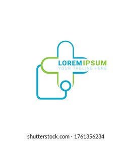 Doctor Plus Vector Logo Illustration Design Stock Vector (Royalty Free ...