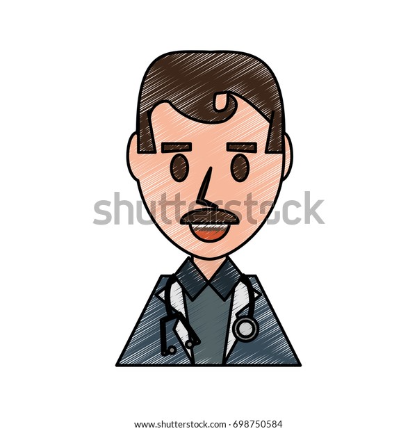 Doctor Profile Cartoon Stock Vector (Royalty Free) 698750584 | Shutterstock