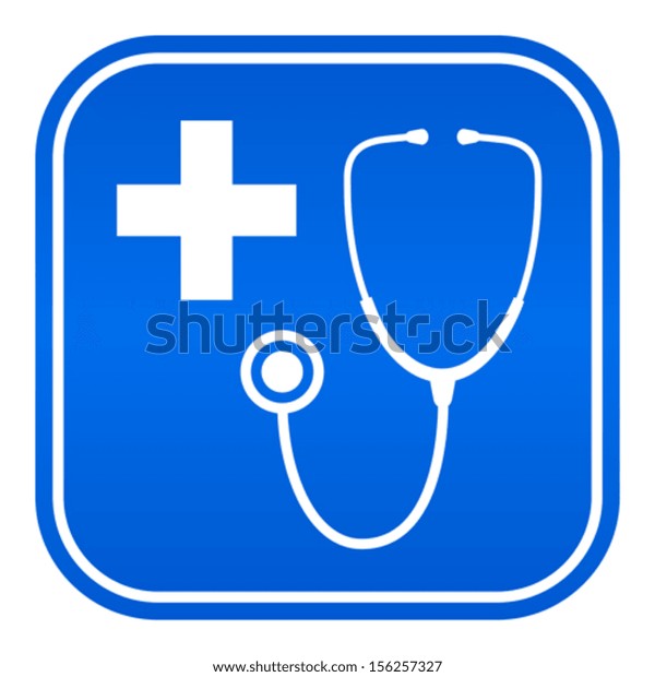 Doctor Room Vector Symbol Stock Vector (Royalty Free) 156257327 ...